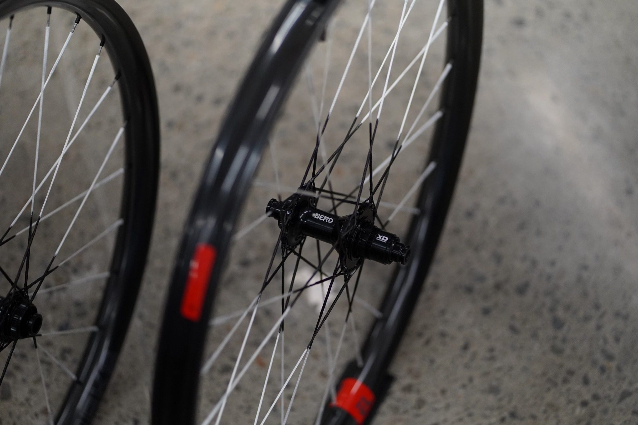 Cory's EnduroLite with Berd spokes and Berd Talon hubs - Wheelworks
